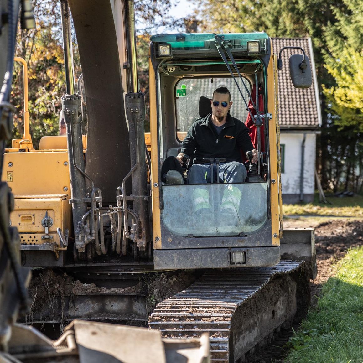 Bachler Erdbau: Erdbewegungen jeder Art in Abtenau